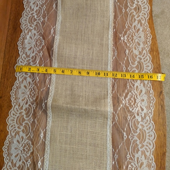 Other | Burlap And Lace Table Runners | Poshmark